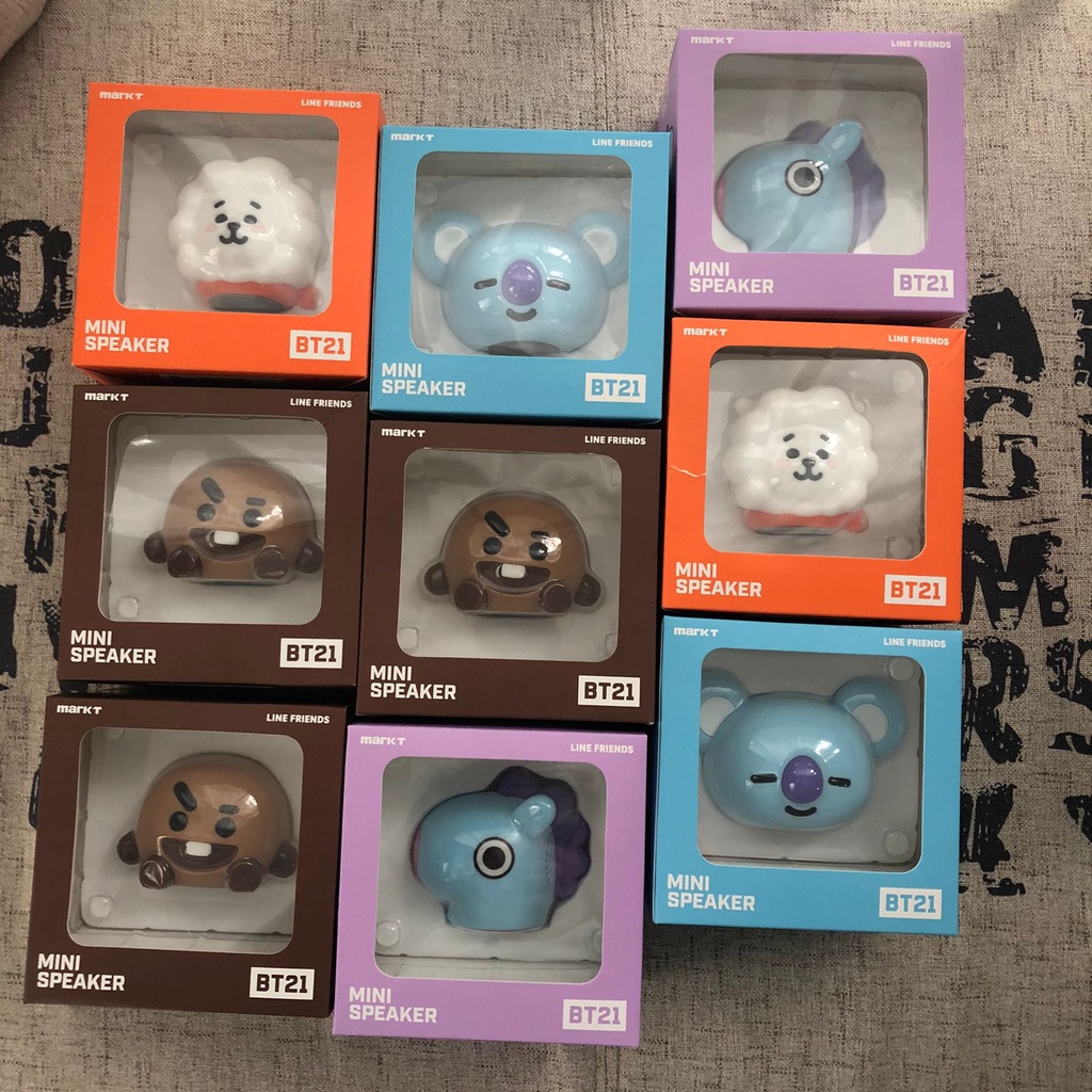 - Bt21 MINI SPEAKER BLUETOOTH ORIGINAL BTS X LINE FRIENDS | Shopee Malaysia