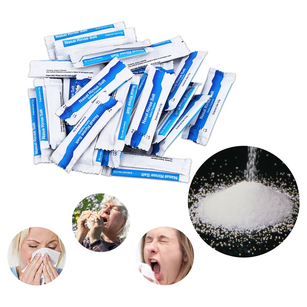 30pcs Waterpluse Nasal Wash Sal for Neti Pot Rhinitis Sinusitis Cure ...