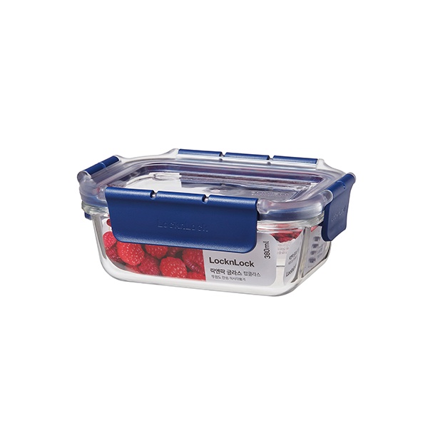 [Lock&Lock] [380ml x 1pcs] [Blue] Top Class Oven Glass Airfryer ...