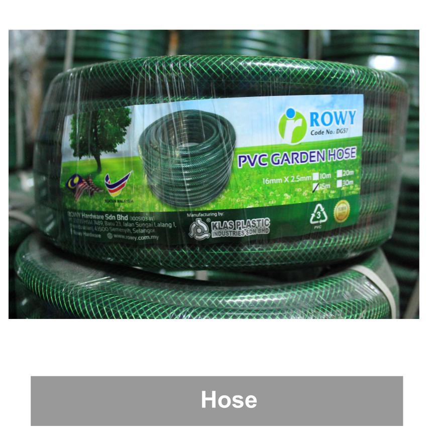20 meter Rowy Reinforce Water Hose Garden Hose PVC Pipe Garden Green ...