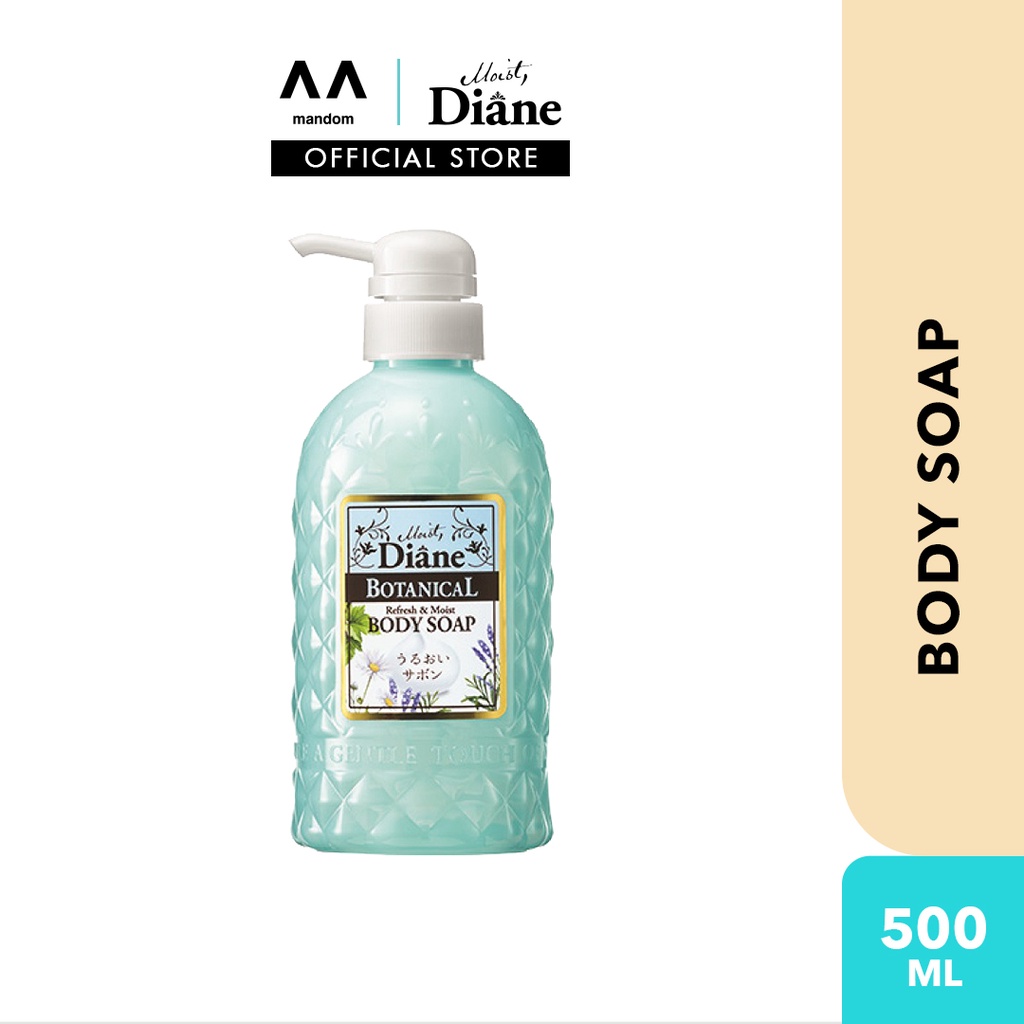 MOIST DIANE Botanical Refresh & Moist Body Soap (500ml) | Shopee Malaysia