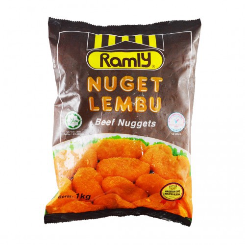 [DELIVERY KL/ SEBAHAGIAN SELANGOR] Ramly Nugget Lembu 1kg/ Ramly Beef ...