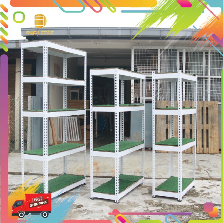 🔥 HOT SALE 🔥 RAK BESI DIY / STORAGE RACK / 180CM X 90CM X 35CM ( READY ...