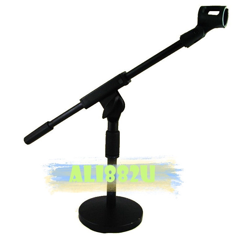 [ALIBABA2U]Good Quality Tabletop Desktop Boom Mic Stand with Heavy Base ...