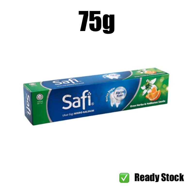 SAFI Ubat Gigi - Oren Herba (75g) | Shopee Malaysia
