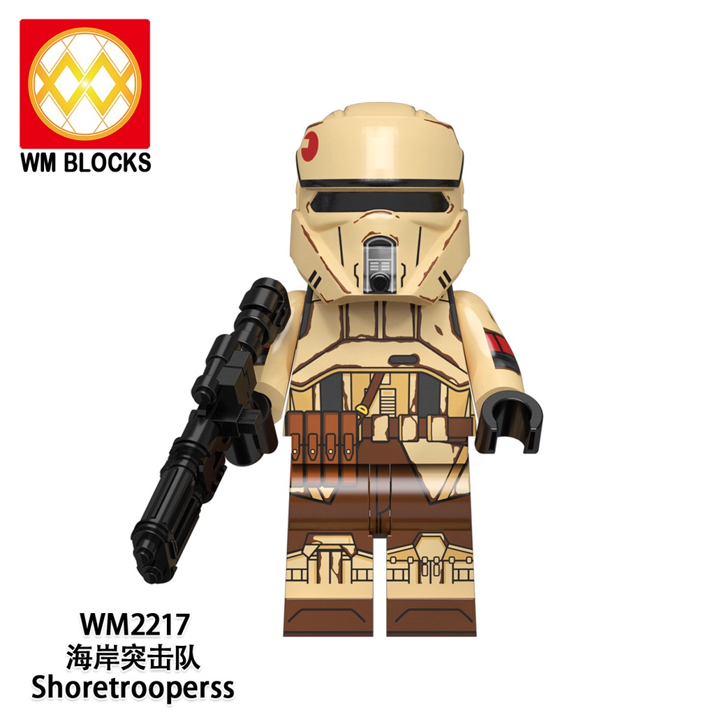 Star Wars Minifigures Building Blocks Toys Mandalorian Series Ahsoka ...
