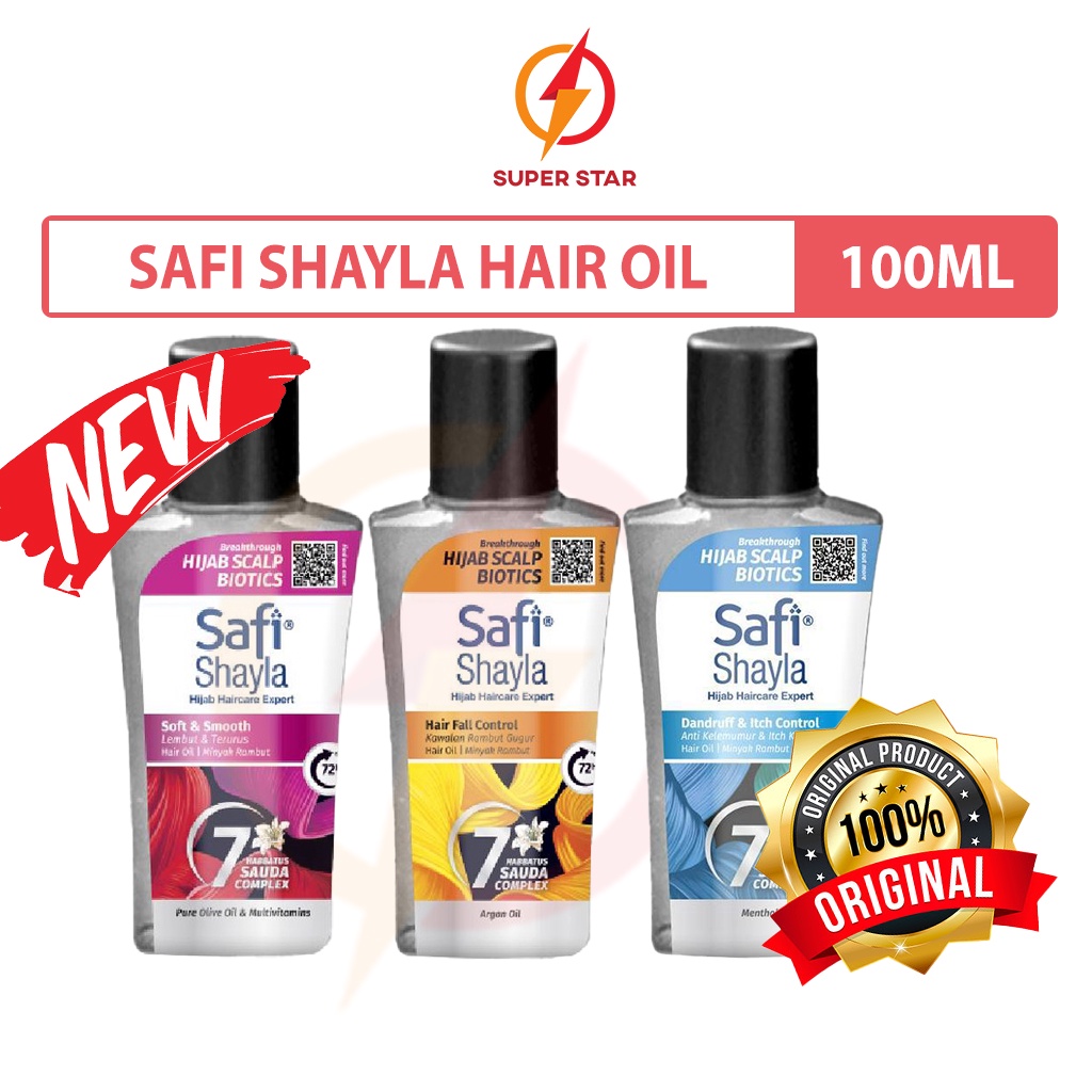 Safi Shayla Hair Oil /Minyak Rambut 100ml | Shopee Malaysia
