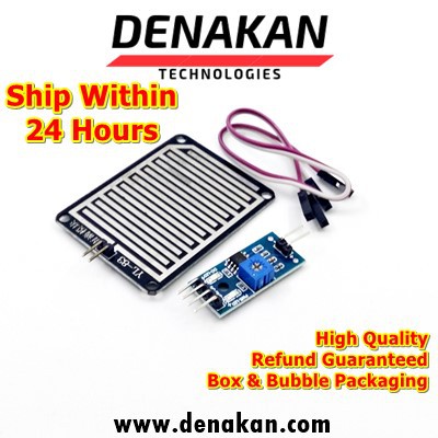 Rain Drop Sensor Module for Arduino | Shopee Malaysia
