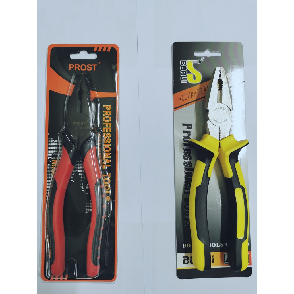 BORUI / PROST 8" COMBINATION PLIER CUTTER | Shopee Malaysia