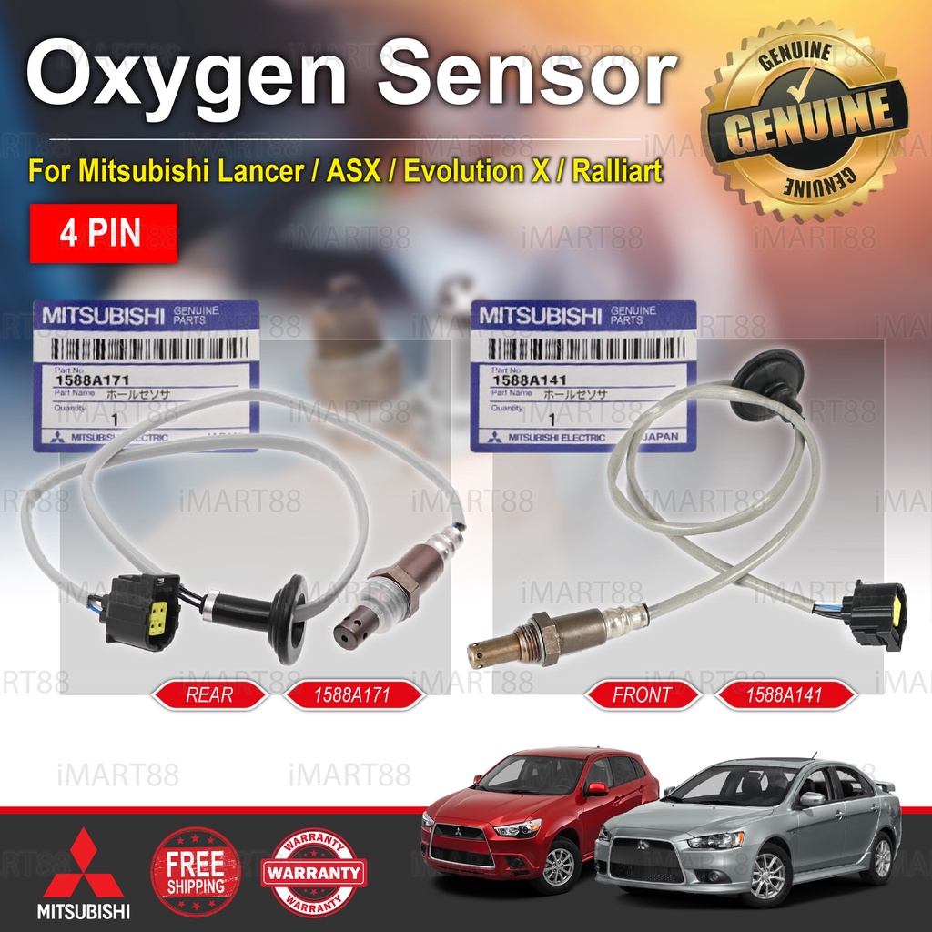 Mitsubishi Lancer Asx Evo X Proton Inspira Oxygen Exhaust O2 Sensor Air Fuel EKZOS 1588A141 ...