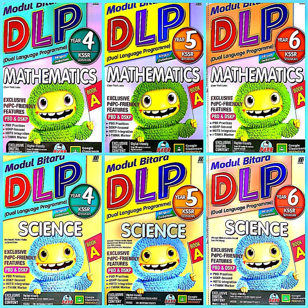 [ Sasbadi ] Modul Bitara DLP Mathematics / Science Year 4 , 5 & 6 2022 ...