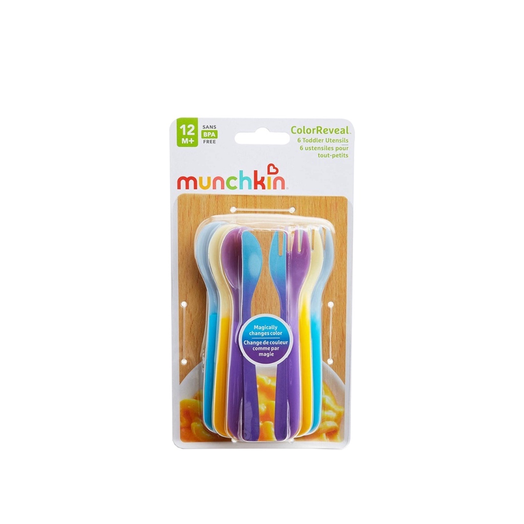 Original Munchkin Color Reveal Color Changing Heat Sensing Toddler ...