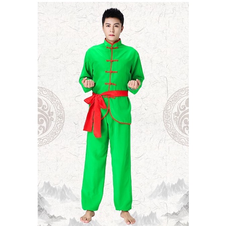 Wushu ClothingMan Martial Art Suit Tachi Attire Kungfu Uniform Chinese ...