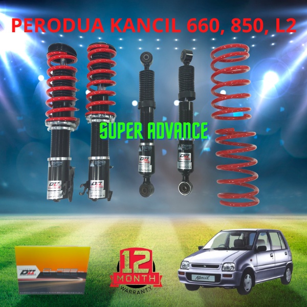 PERODUA KANCIL (100% SERVICEABLE) ADJUSTABLE ABSORBER DII CLASS HIGH ...