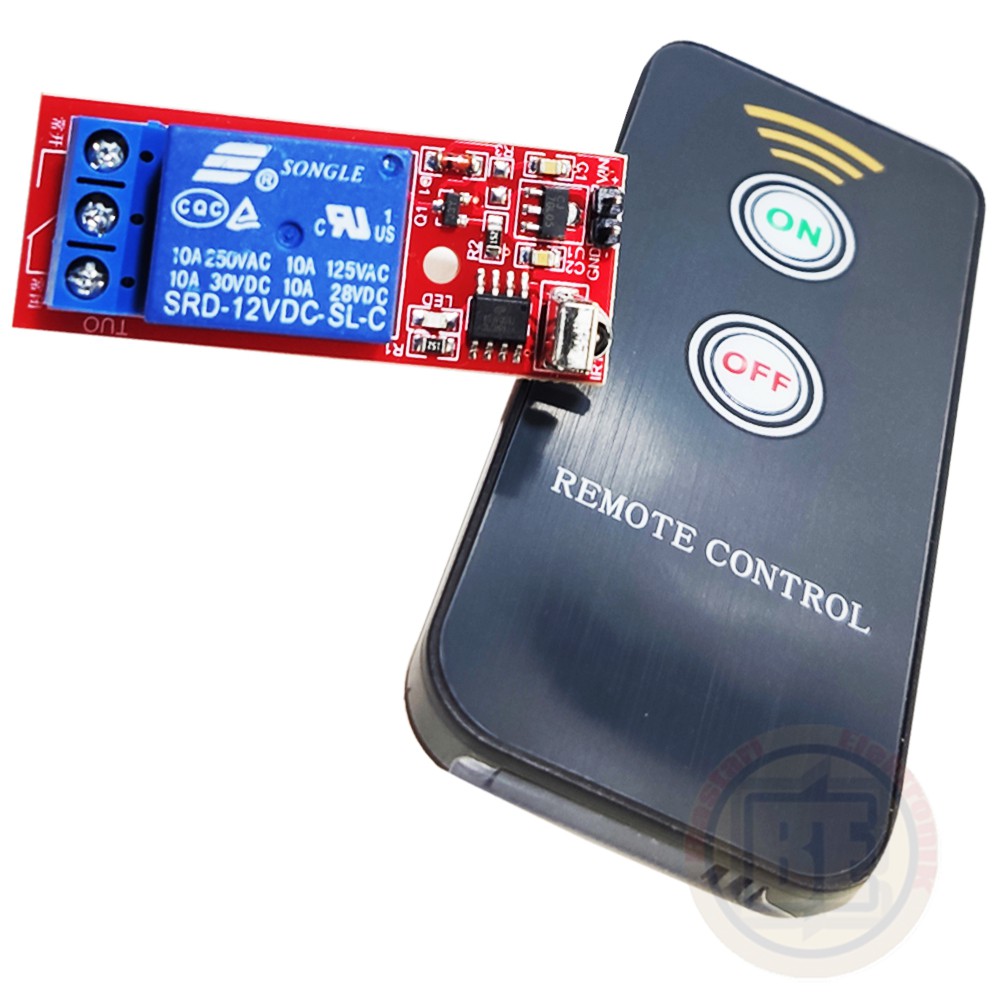 1 Channel Relay Module Board Relay Module 12v Ir Remote Control Led ...