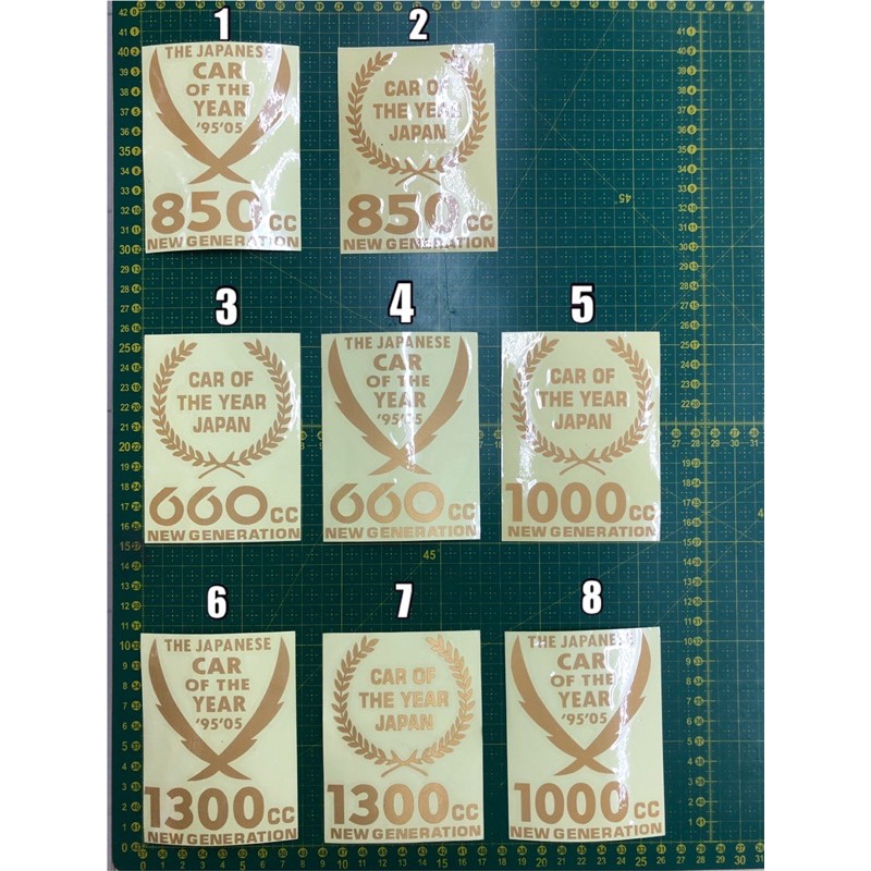 Sticker kereta jdm fender mira kancil kelisa perodua 600cc 850cc 1000cc ...