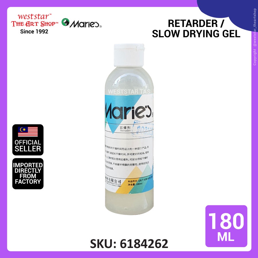[Weststar TAS] Marie's Acrylic Retarder / Slow Drying Medium / Slows ...