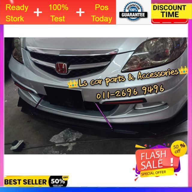 black silver red blue purple titanium Universal front rear bumper ...