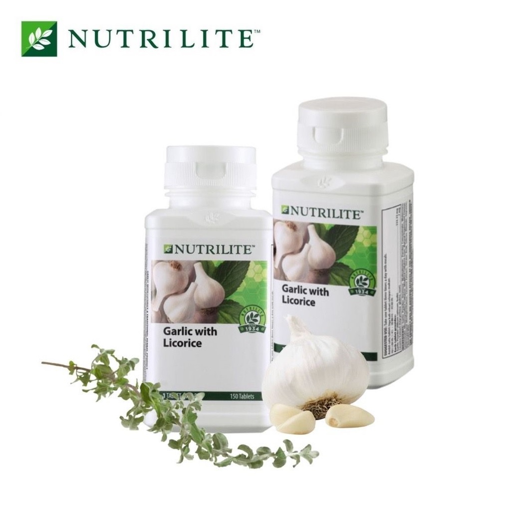 Nutrilite Garlic With Licorice (150 tablets) | Shopee Malaysia