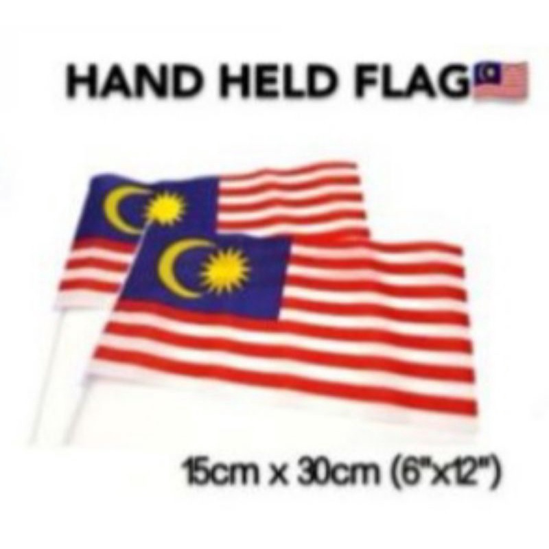 Malaysia National Flag Bundle Bendera gantung Merdeka jalur gemilang ...