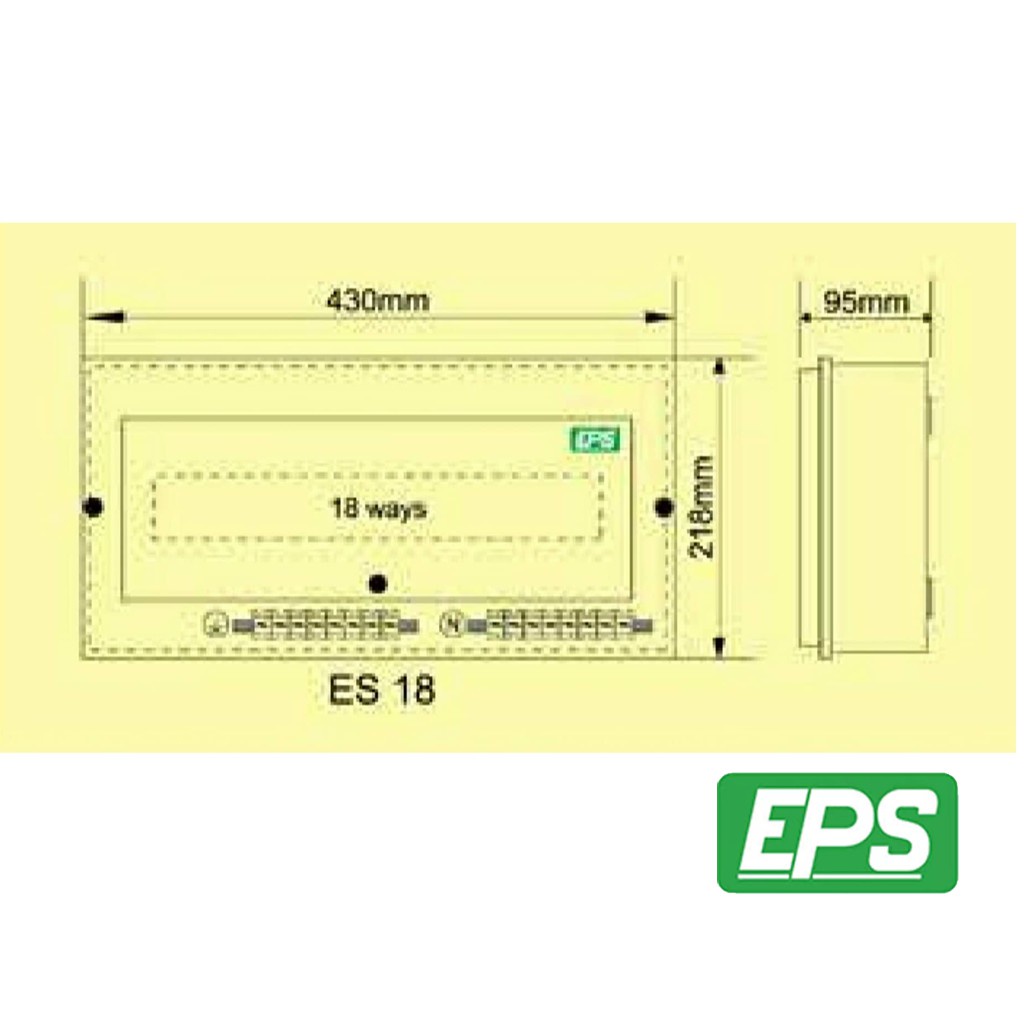 EPS 1Row 10 Way 14Way 18Way 22Way Metal Clad Enclosure DB Box ES10 ES14 ...