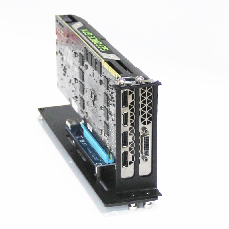 Vertical 90° placement bracket Graphics card holder DIY GPU card base ...