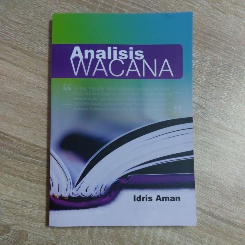 Analisis Wacana- Idris Aman | Shopee Malaysia