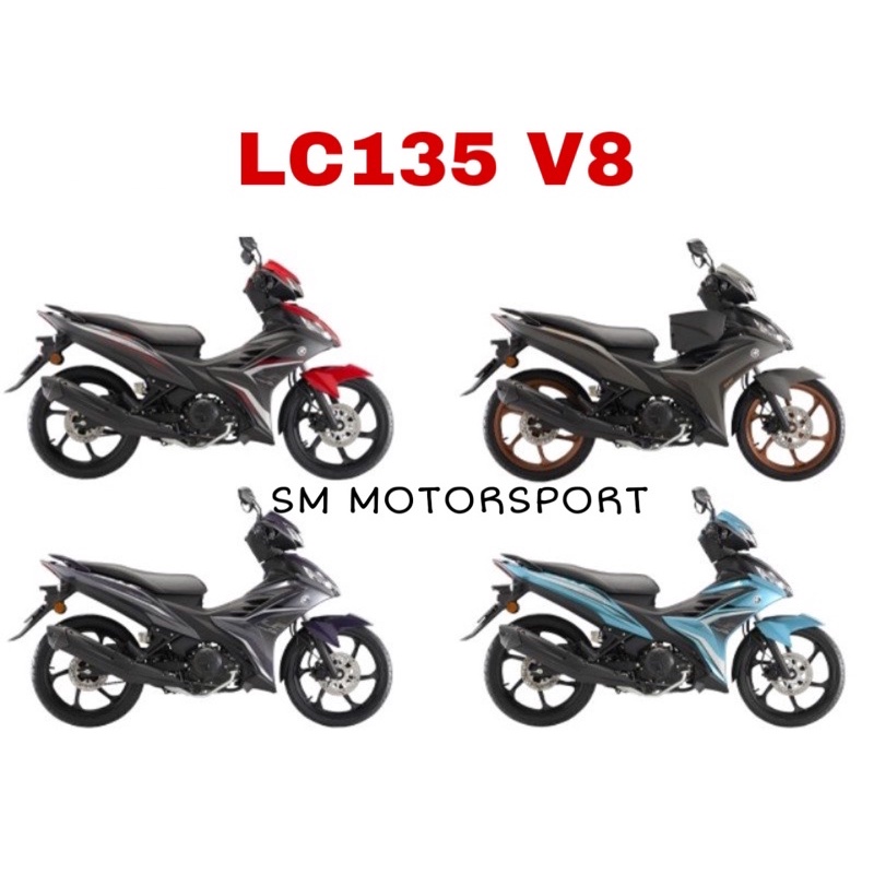 LC135 FI V8 BODY COVER SET YAMAHA 100% ORIGINAL HLY | Shopee Malaysia