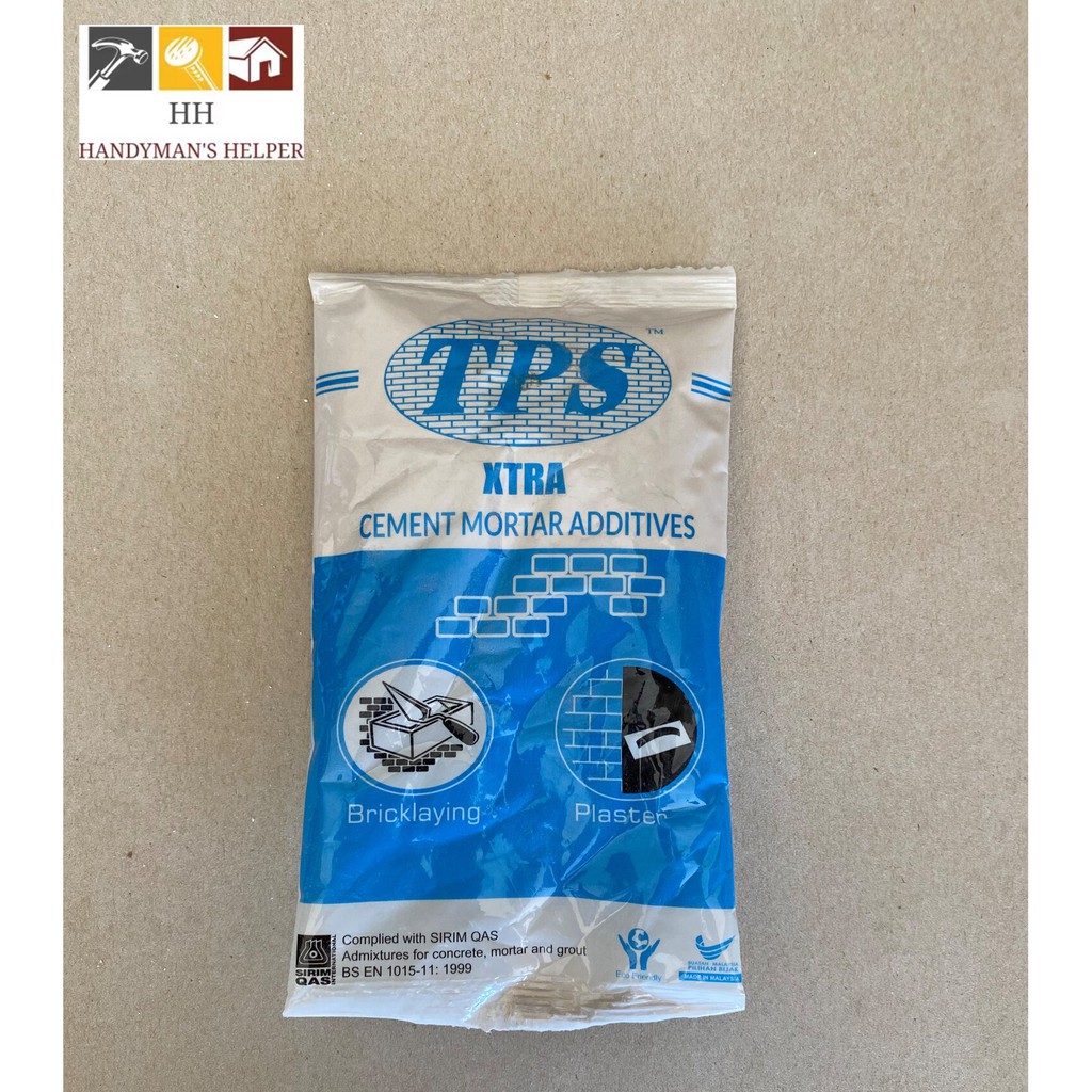 100 GRAM TPS XTRA CEMENT MORTAR ADDITIVES 灰精 | Shopee Malaysia