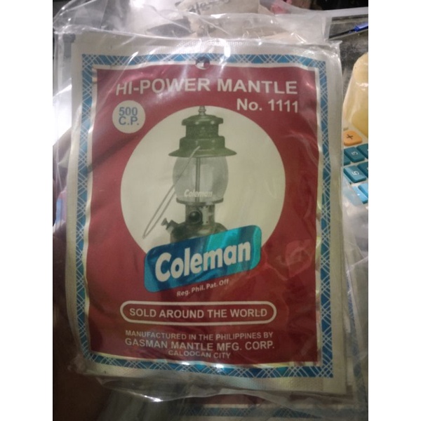 Gasa Coleman/gasa Butterfly hi power mantle sold per piece | Shopee ...