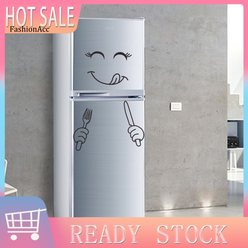 FHC* Waterproof Window Decal All-Purpose Fridge Window Furniture ...