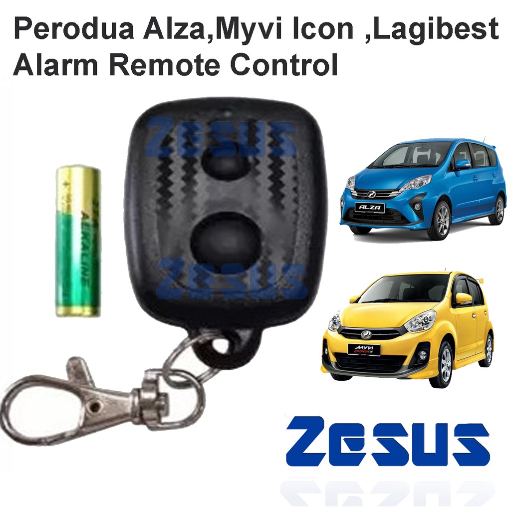 Perodua Alza & New Myvi Lagi Best Icon Viva Elite 2013 Alarm Remote ...