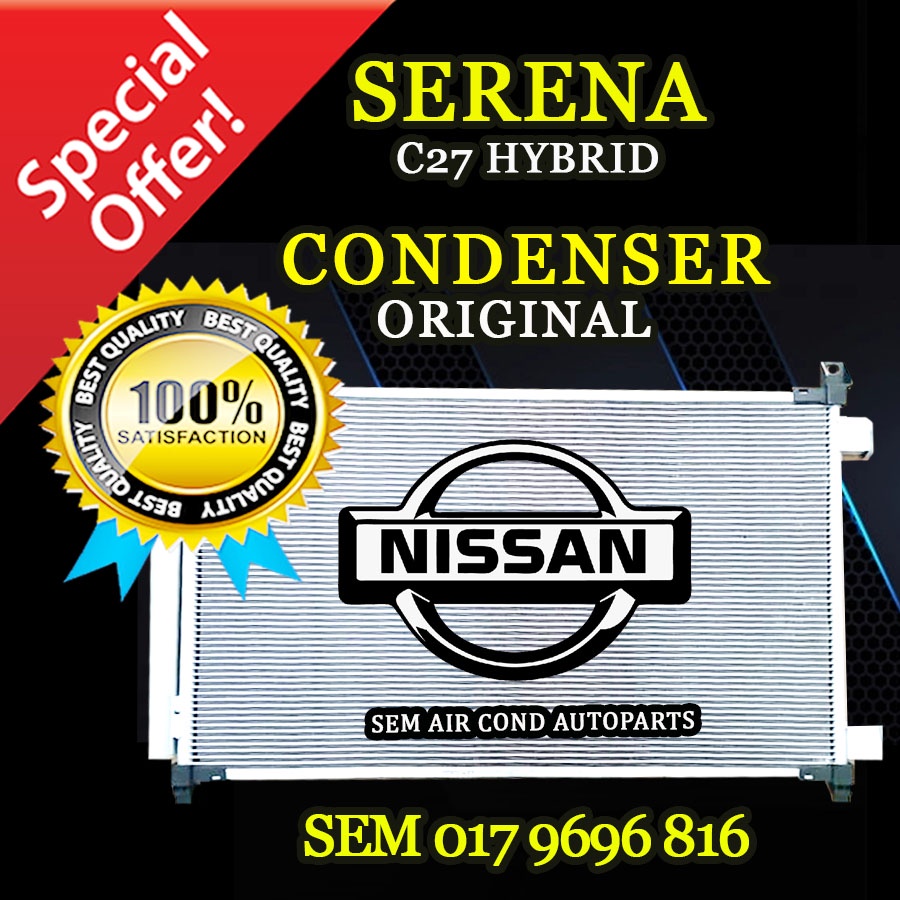 NISSAN SERENA C27 HYBRID ORIGINAL CONDENSER/ KONDENSER COME WITH FILTER ...