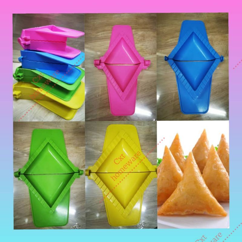 ACUAN KARIPAP SEGITIGA / ACUAN SAMOSA/TRIANGLE CURRY PUFF MOULD ...