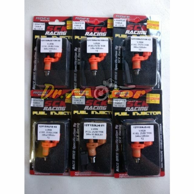 Y15ZR V1-V2 SCK FUEL INJECTOR INJECTER Assy 160cc 180cc 200cc 220cc ...