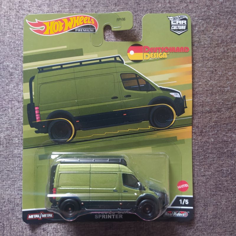 Hot Wheels Premium Mercedes-Benz Sprinter (Deutschland Germany Design ...