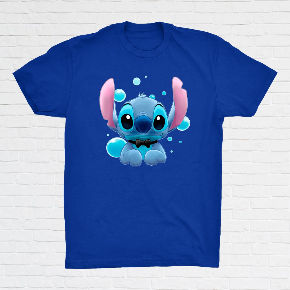 Lilo and Stitch Disney Cartoon Unisex T-Shirt Tshirt 100% Cotton ...