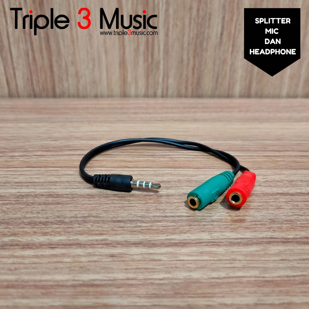 Splitter splitter Audio Smartphone splitter Cable Shape | Shopee Malaysia