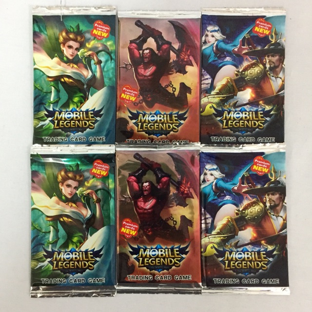 (6pkt) Mobile Legend Trading Card | Shopee Malaysia