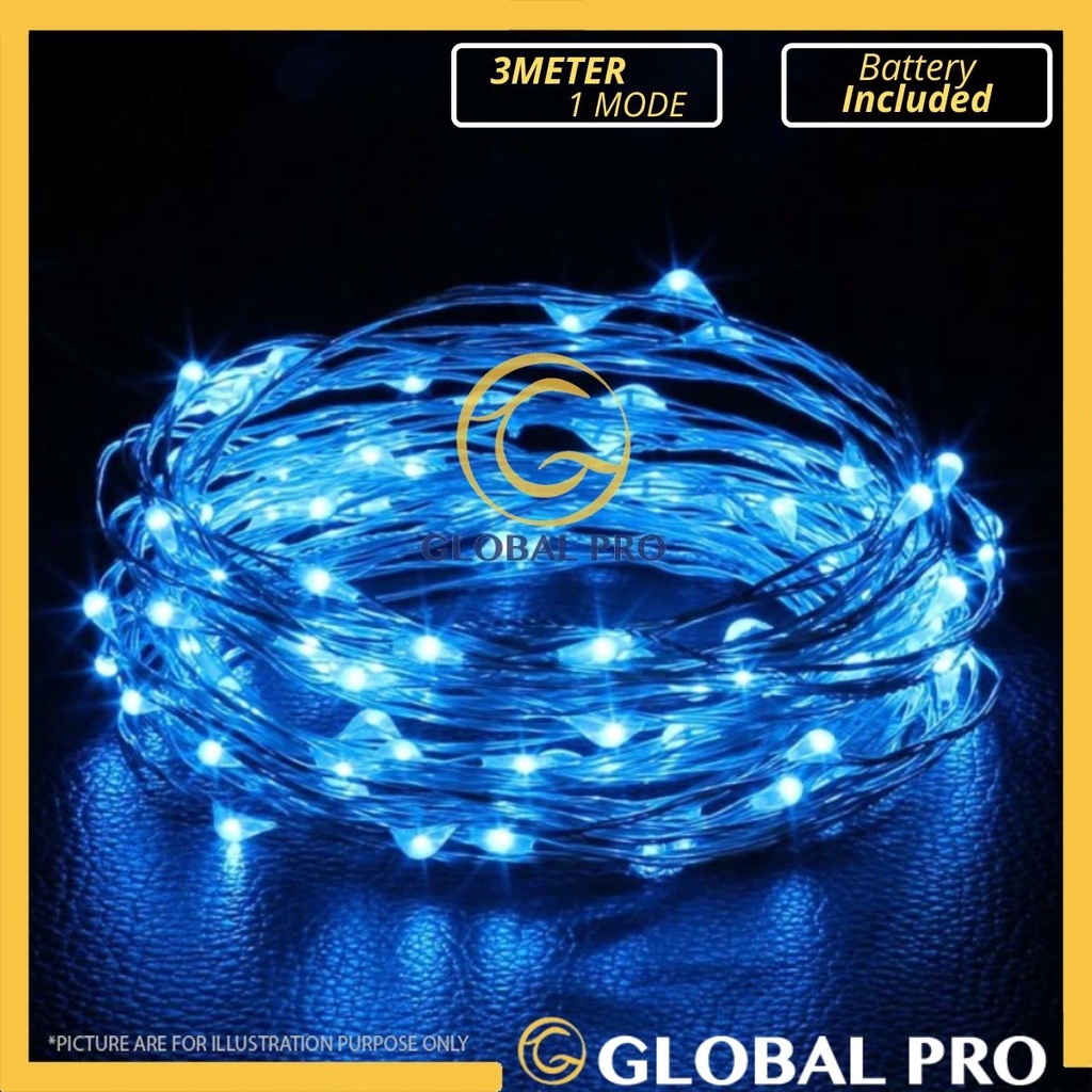 [BATTERY INCLUDED] Gift Light String LED Fairy Light Copper Wire Raya ...