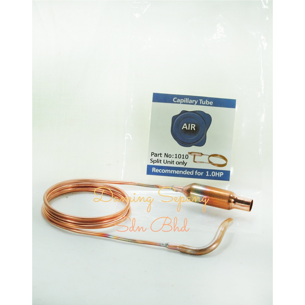 Aircond Capillary Tube c/w Strainer 1.0hp/1.5hp/2.0hp/2.5hp | Shopee ...