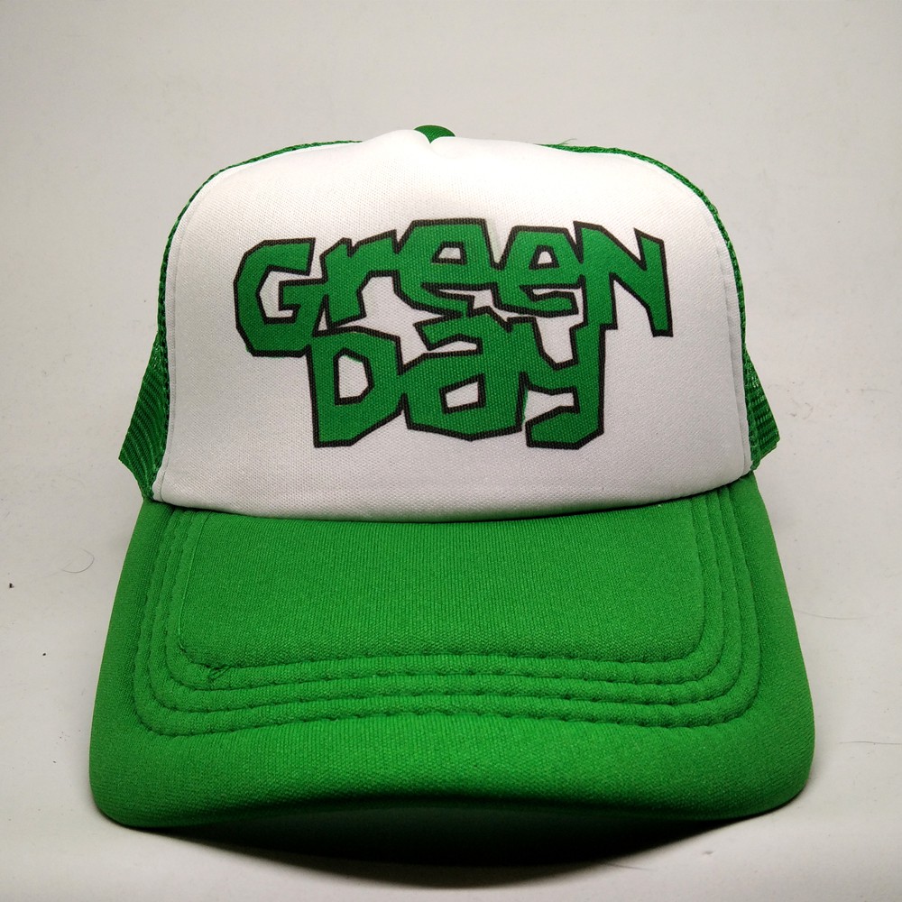Green Day Punk Topi Band Snapback Adjustable Trucker Cap | Shopee Malaysia