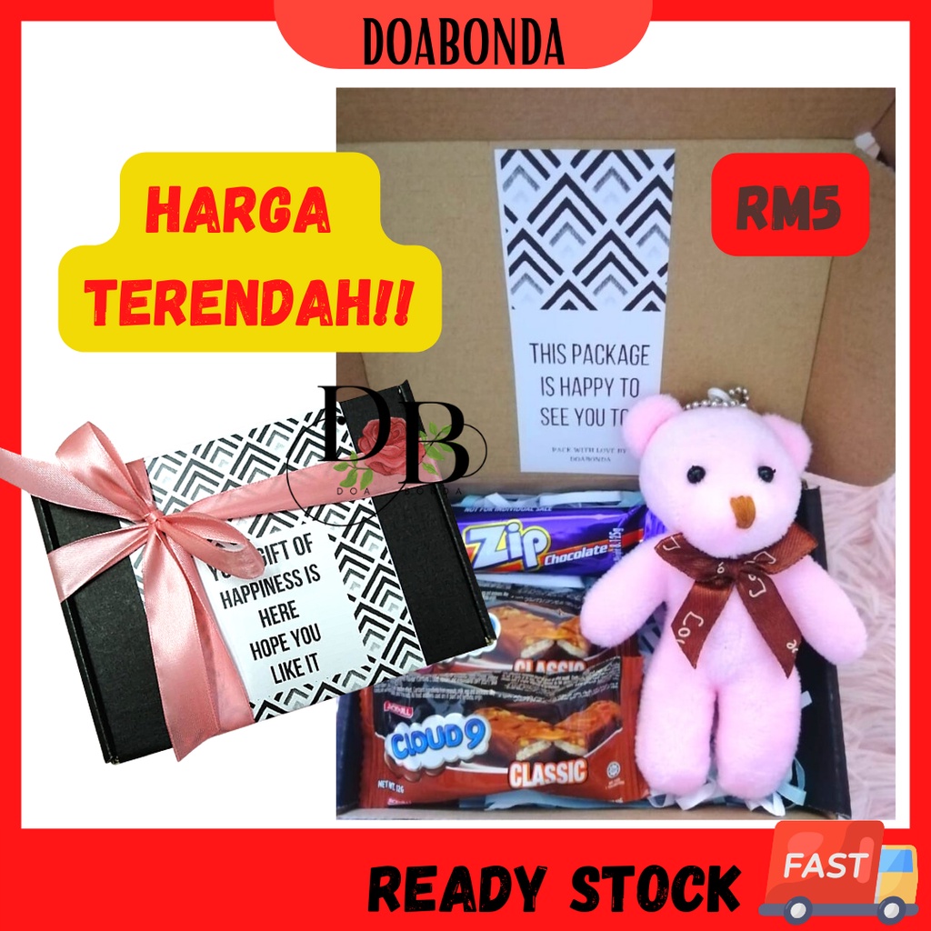 [RM5.00]surprise gift box coklat gift chocolate gift box bajet gift set ...
