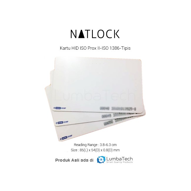 Thin Compatible 125Khz Proximity HID RFID Card | Shopee Malaysia