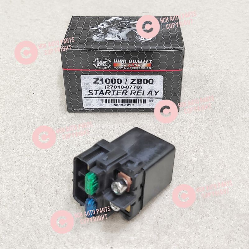 STARTER RELAY - KAWASAKI - Z1000/ Z900/ Z800/ VERSYS 1000/ ZR 800/ ZR ...