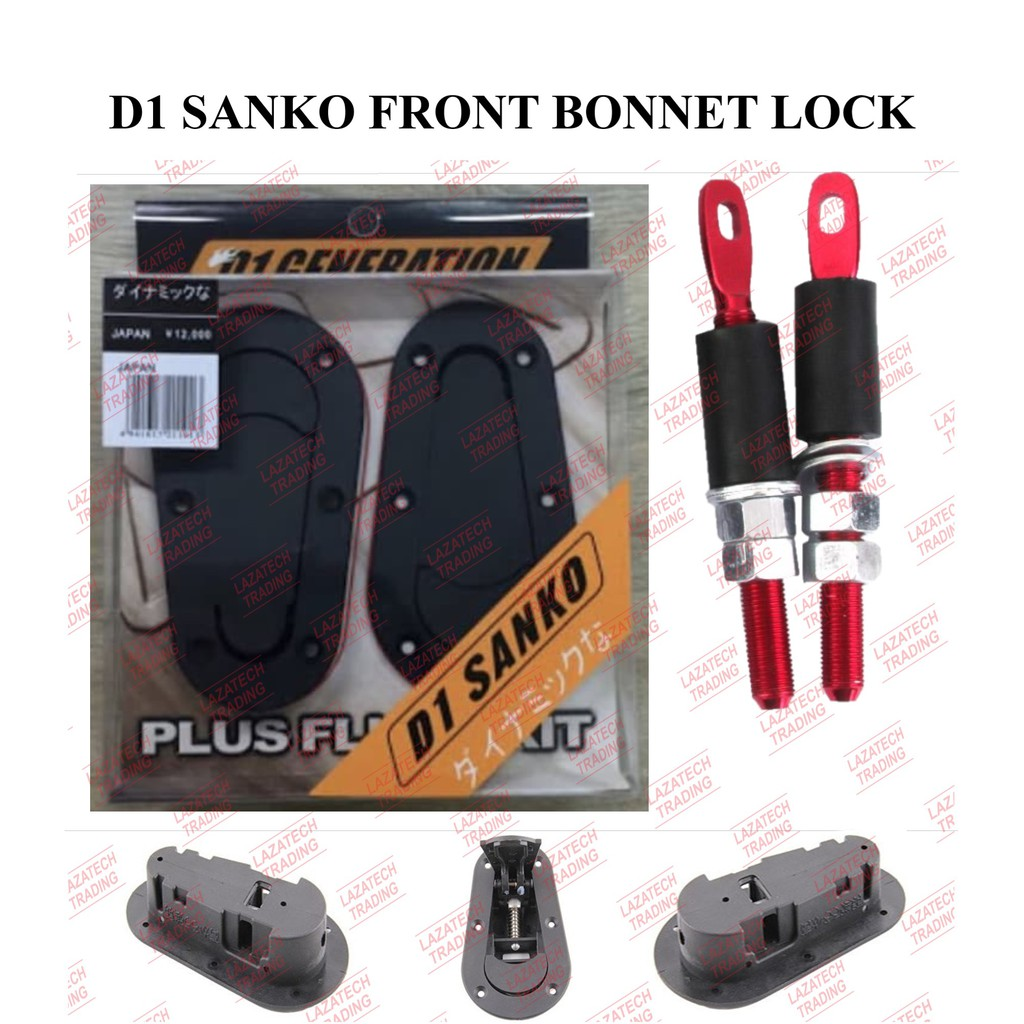 D1 SANKO FRONT BONET LOCK | Shopee Malaysia