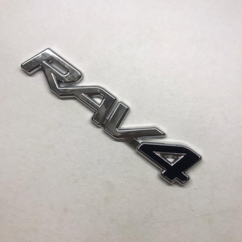 emblem RAV4 tampal emblem | Shopee Malaysia
