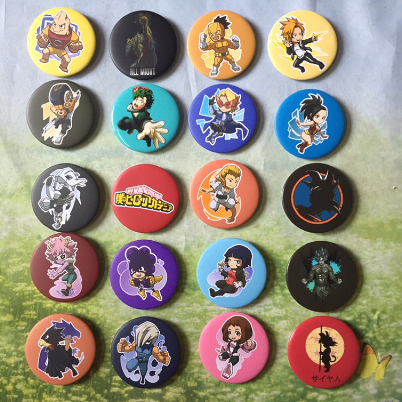 Made in 🇲🇾 My Hero Academia 僕のヒーローアカデミアDragon Ball Button badge 58mm ...