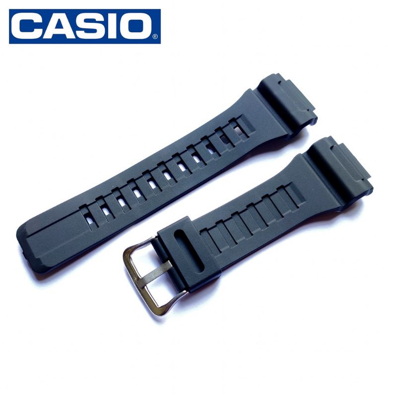 Casio STL-S100H Casio WS 1400H premium rubber strap watch strap ...
