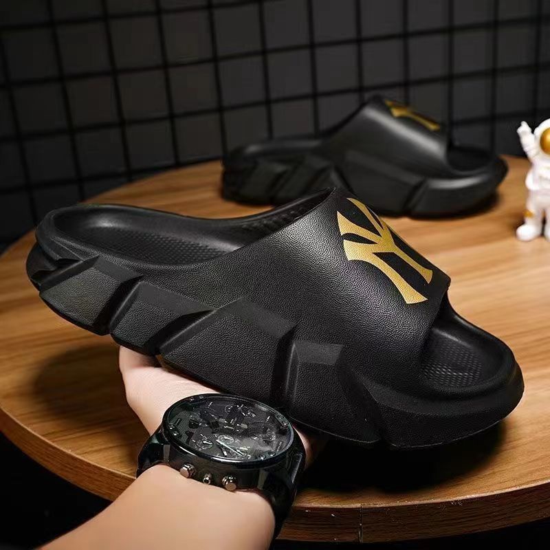 EVA Men's and Women's Indoor and Outdoor Non-slip Slippers Yankees 5CM ...